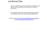 Difference Between Standard Time And Normal Time
