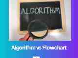 Algorithm Vs Flowchart Difference And Comparison