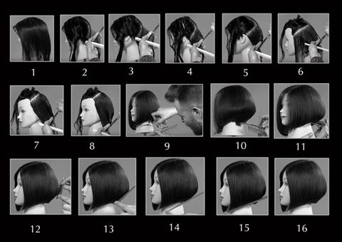 Graduated Bob- Step By Step - AskMags.com