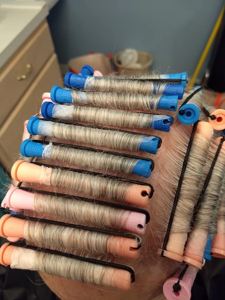 Perm Wrap- White Hair - AskMags.com