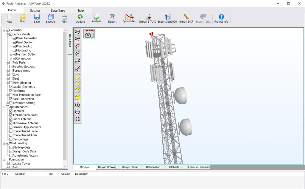 Self-Supporting Tower: Design, and Strengthening - ASMTower