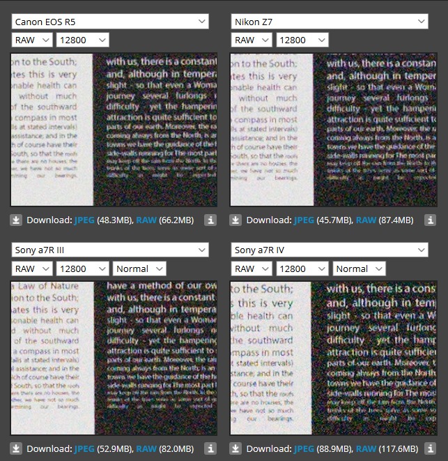 DPReviewがキヤノン「EOS R5」をスタジオシーンテストに追加！裏面照射型に引けを取らない高感度性能 - とるなら