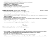 Full Stack Java Developer Resume Samples Velvet Jobs