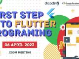 First Steps Into Flutter Programming Using Flutter Flow Dicoding
