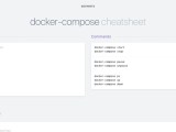 Docker Compose Cheatsheet