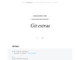 Git Extras Cheatsheet