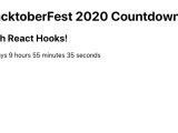 How To Create A Countdown Timer With React Hooks Digitalocean