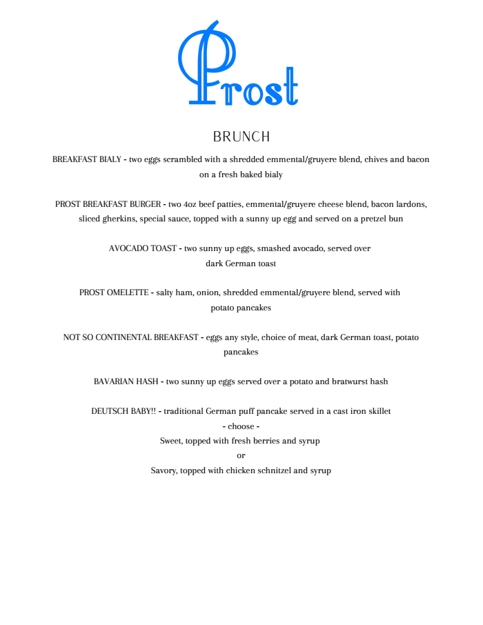 Prost DC, a Bavarian Beer Hall, Opens Oct. 22 in Mount Vernon Triangle