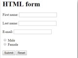 How To Create An Html Form Html Goodies