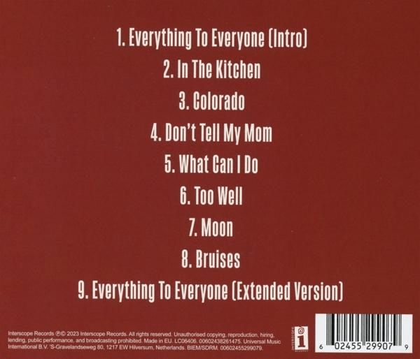 Reneé Rapp Reneé Rapp Everything To Everyone Deluxe Edt Cd
