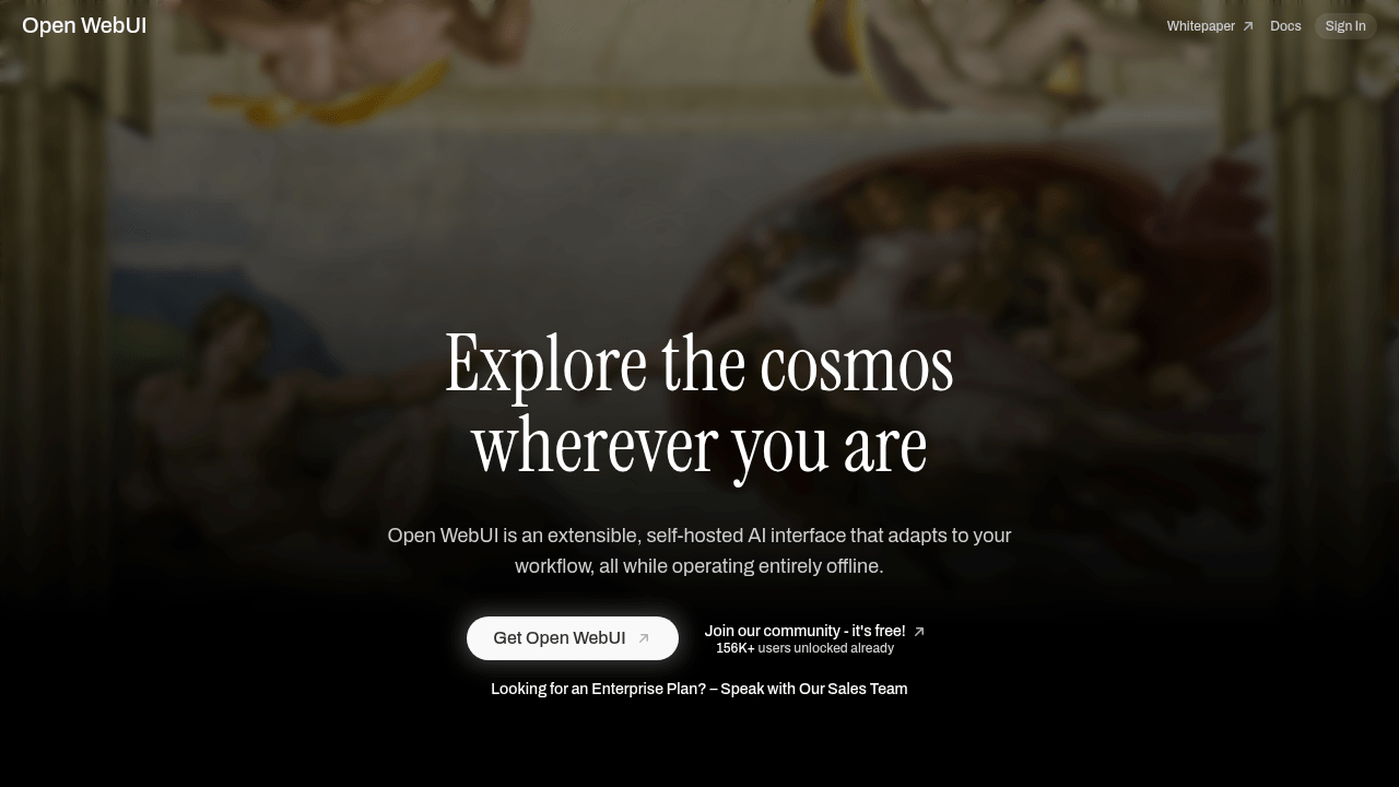 Open Webui Open Source Alternative To Claude Grok And Perplexity