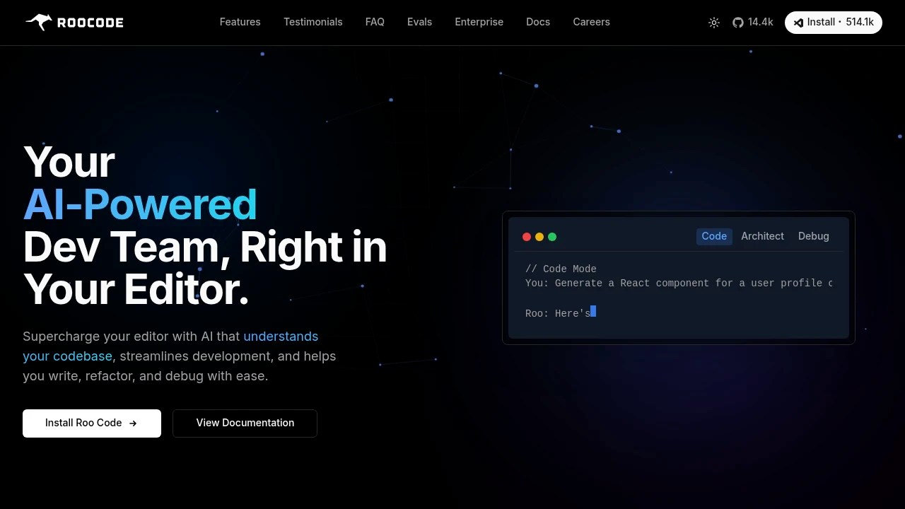 Roo Code Open Source Alternative To Cursor Kiro And Windsurf