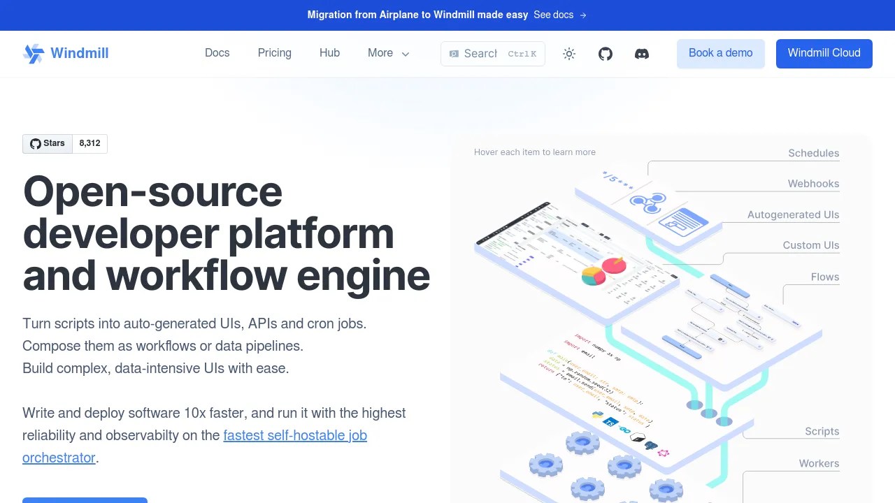 Windmill Open Source Alternative To Make Retool And Pipedream