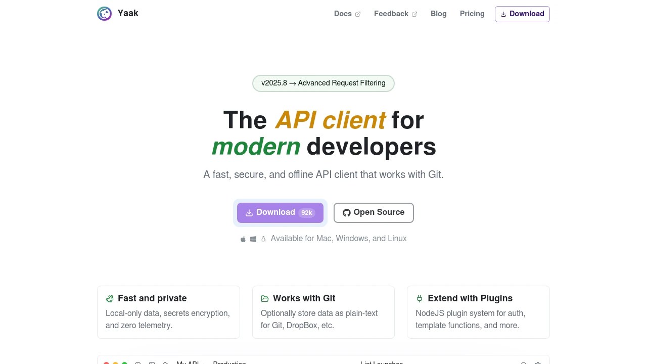 Yaak Open Source Alternative To Postman And Testfully Openalternative