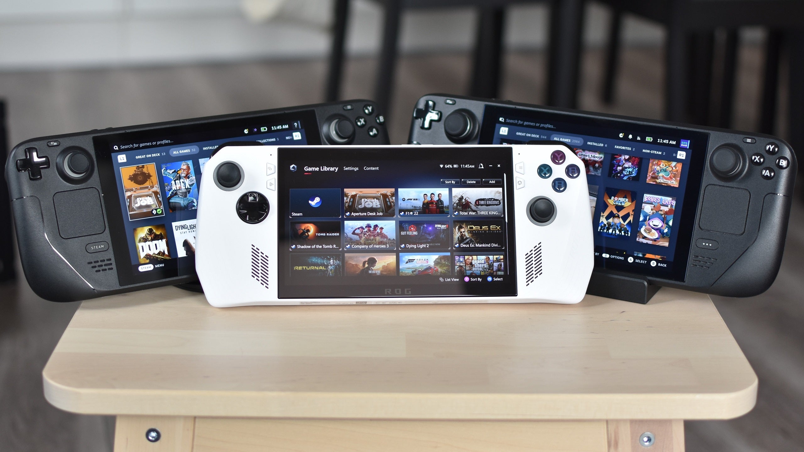 Steam Deck Vs Asus Rog Ally A Handheld Head To Head Rock Paper Shotgun