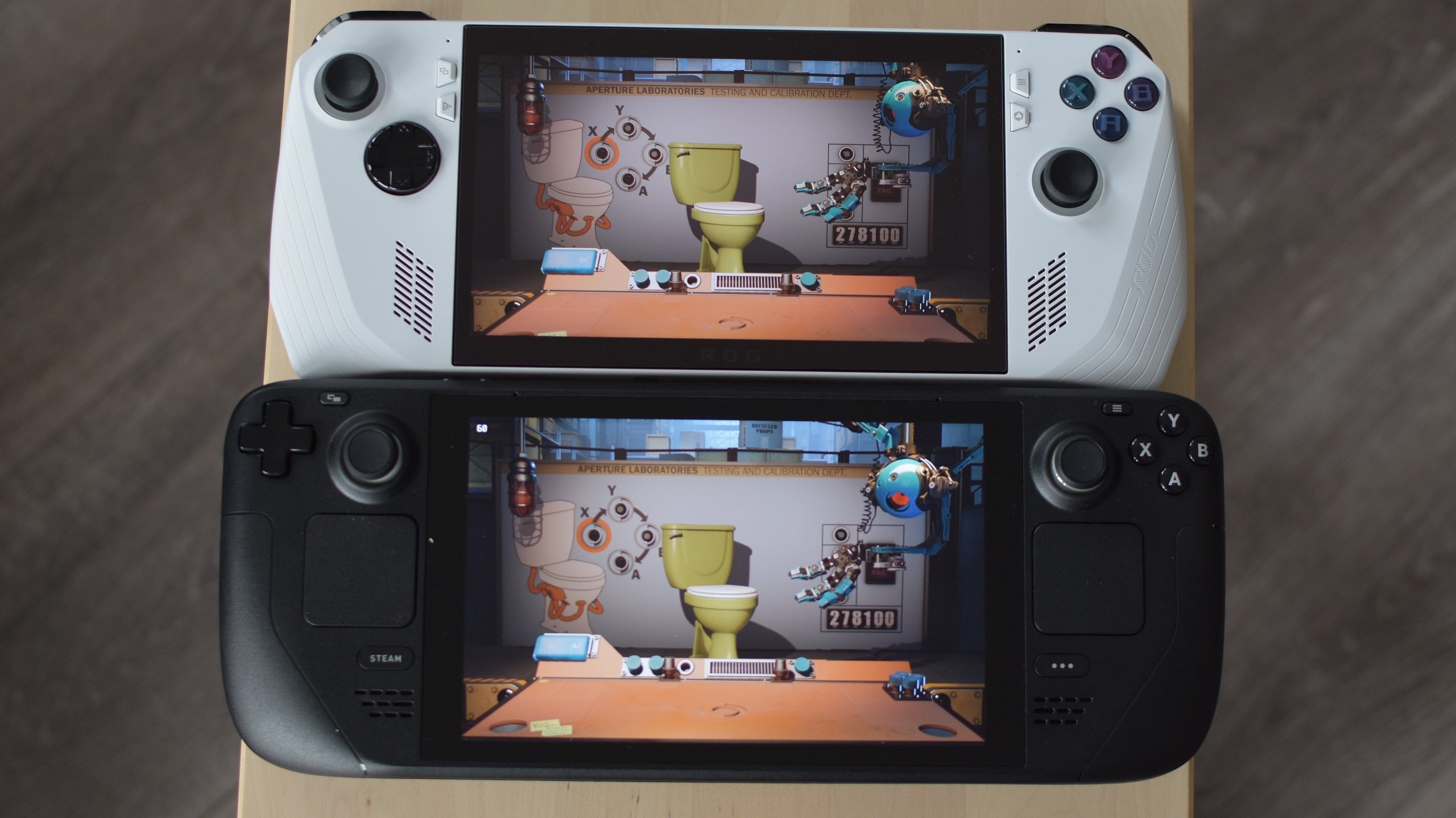 Steam Deck Vs Asus Rog Ally A Handheld Head To Head Rock Paper Shotgun