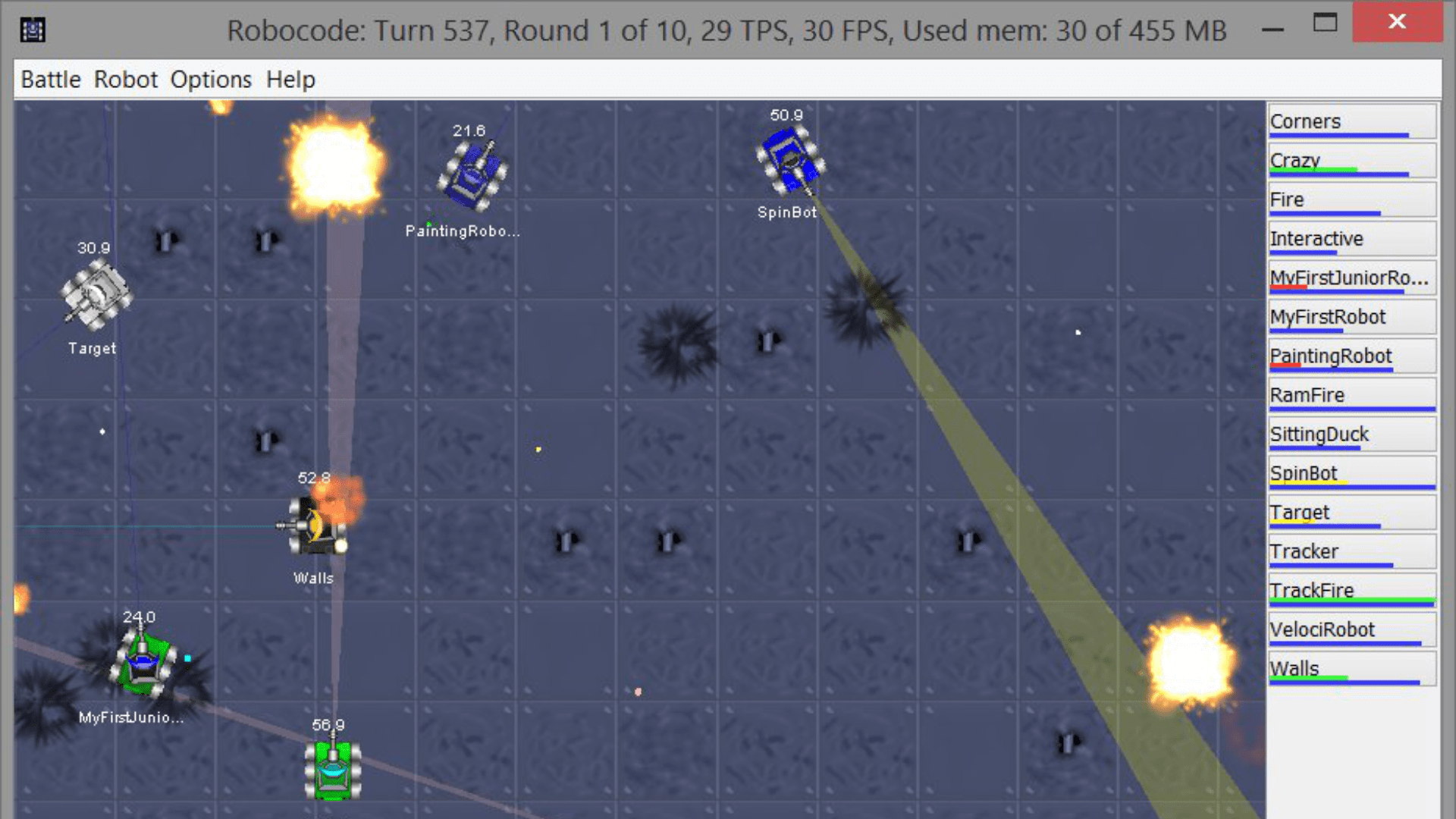 Have You Played Robocode Rock Paper Shotgun