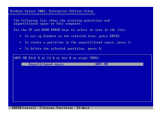 Install Windows Server 2003 Assignment Point