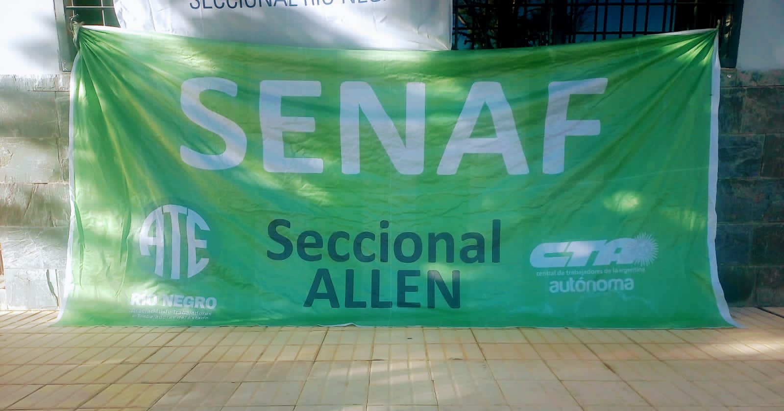 Allen: ATE inició medidas de fuerza en la SENAF - ATE