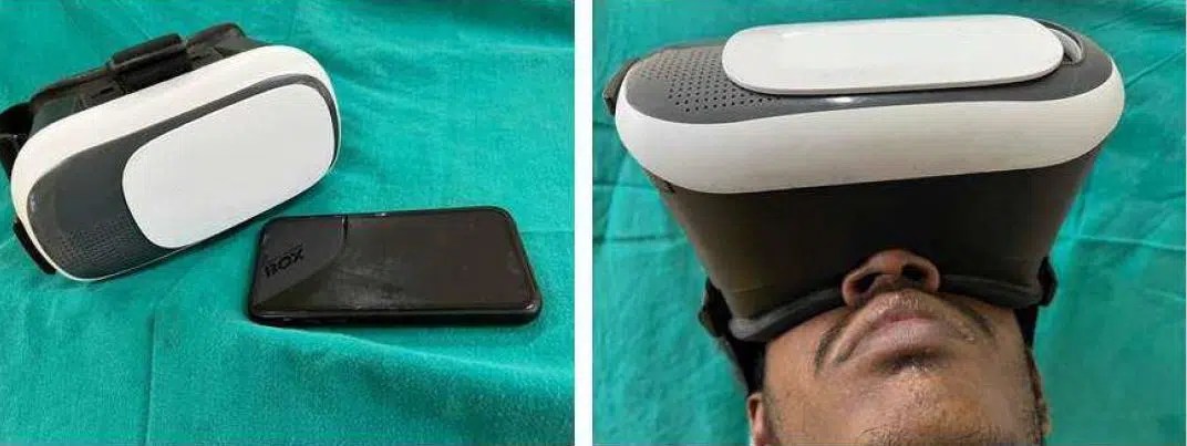 Effect of Virtual Reality Distraction on Pain Perception, Anxiety and ...