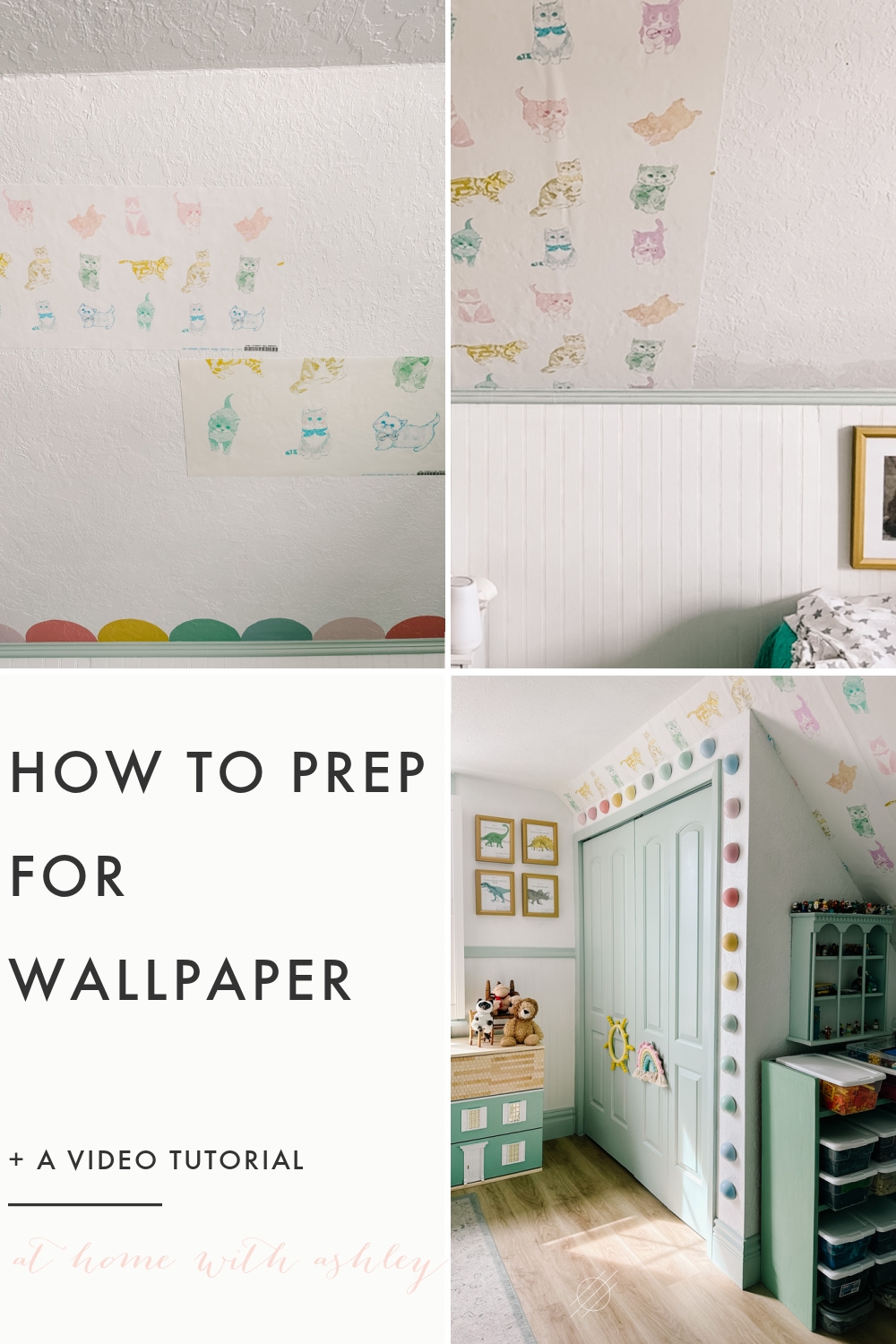 How to Prep for Wallpaper - at home with Ashley