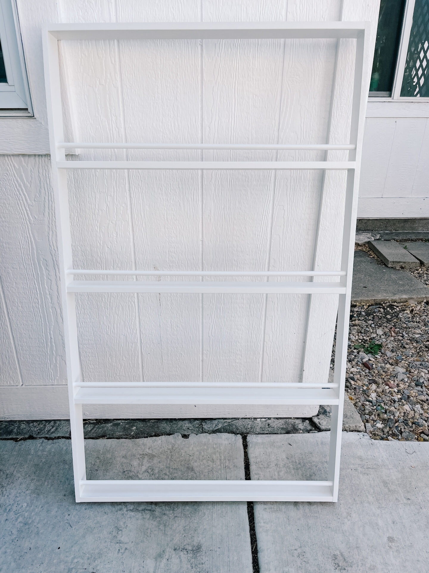 DIY Plate Rack Wall - at home with Ashley