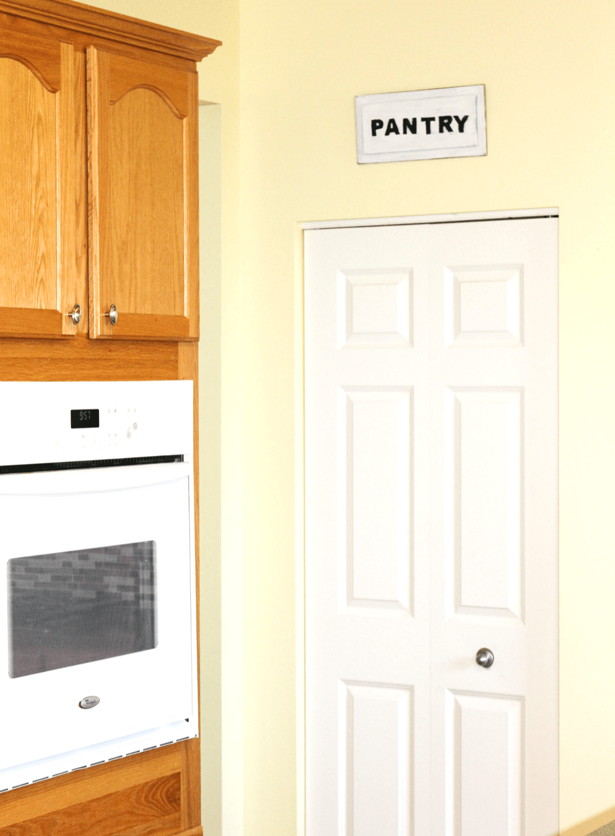 Pantry Sign for an Easy Pantry Update – At Home With Zan