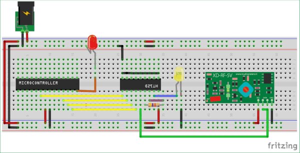 Rf Module 433mhz Circuit Diagram Pdf