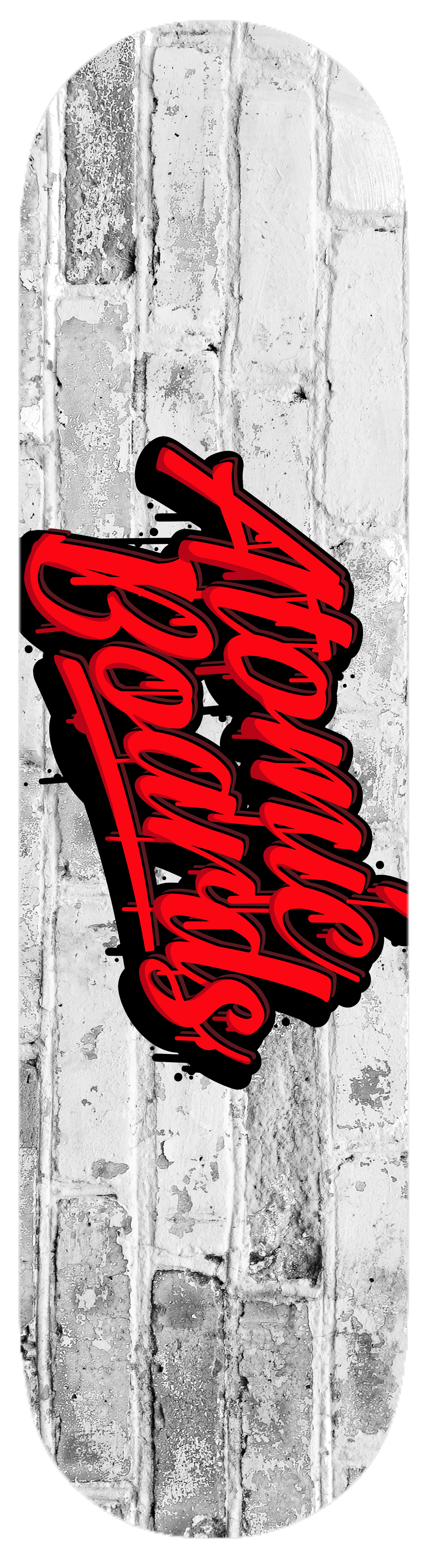 Atomic Signature Deck – Radiation Red – Atomic Boards