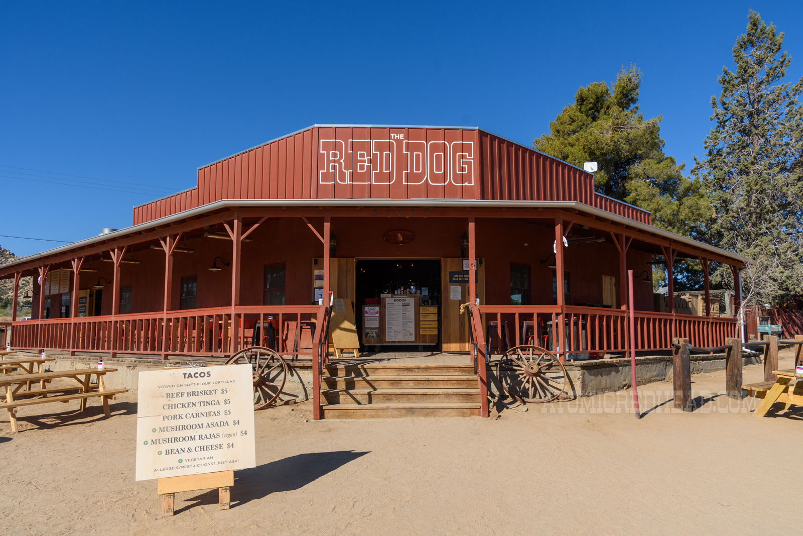 The Red Dog, the Saloon that Once Served Trigger right at the Bar ...