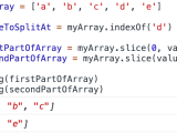 How To Split An Array Into Two In Javascript Split In Half Atomized