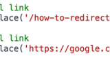 How To Redirect In Javascript Atomized Objects