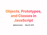 Understanding Objects Prototypes And Classes In Javascript