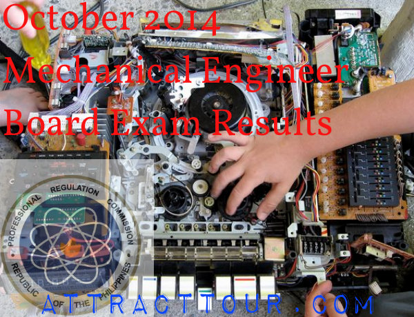 Congratulations! October 2014 Mechanical Engineer Board Exam Results ...