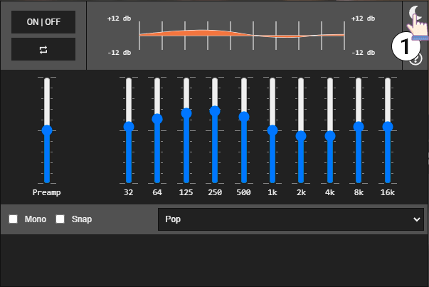 Audio Equalizer For
