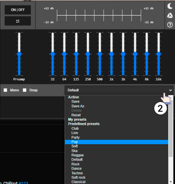 Audio Equalizer For