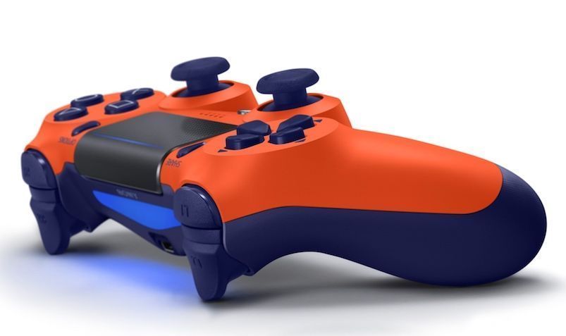 Sunset Orange DUALSHOCK®4 Para PS4 | AudioVideoHD.com