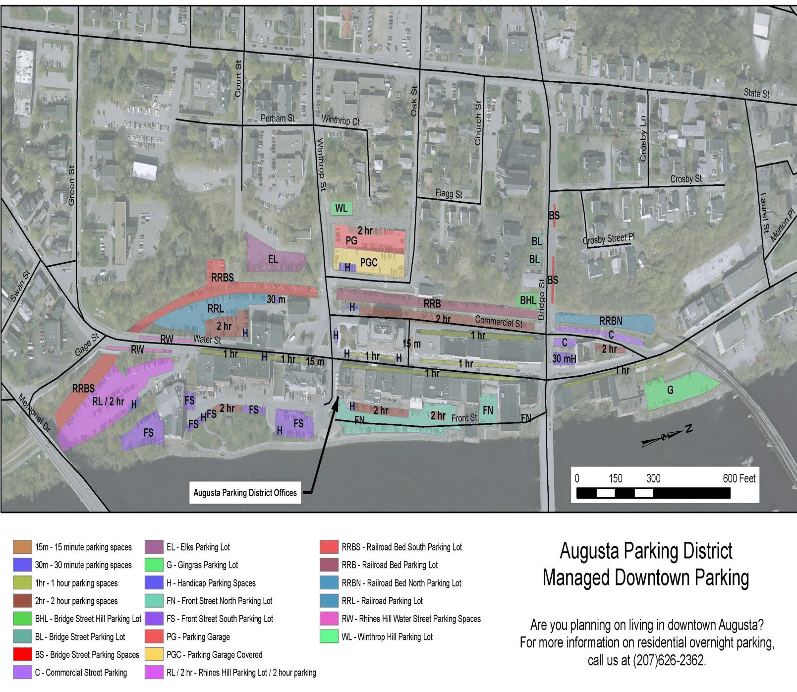 Map – Downtown Augusta