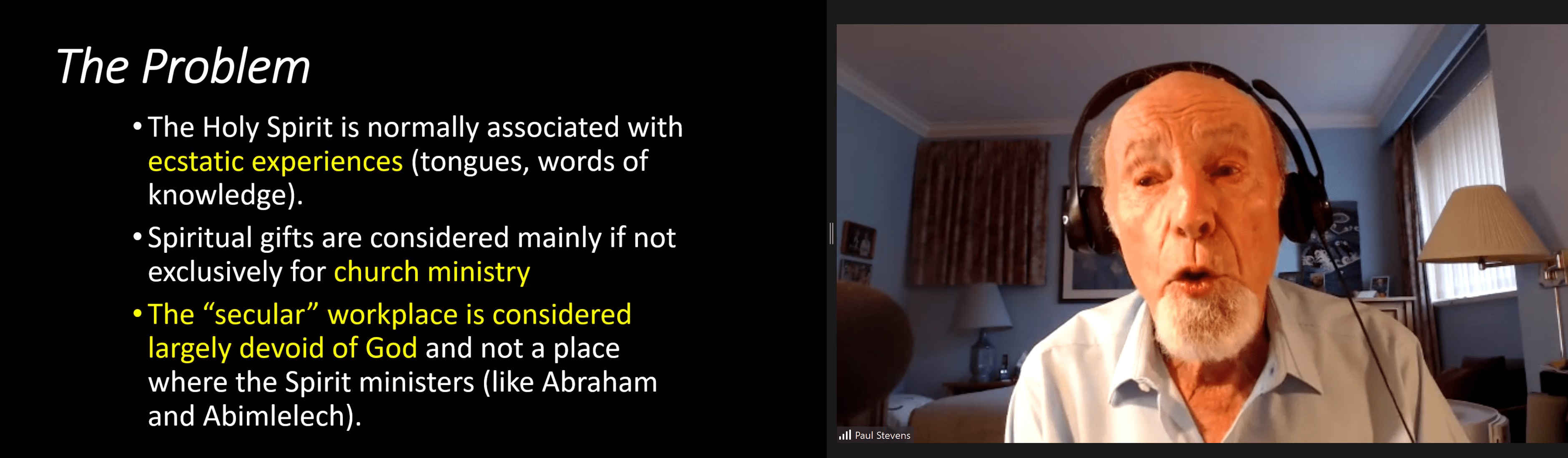 ｜職場神學｜ 工作中的三一神 | 周志堅博士 | Dr. Augustine Chow