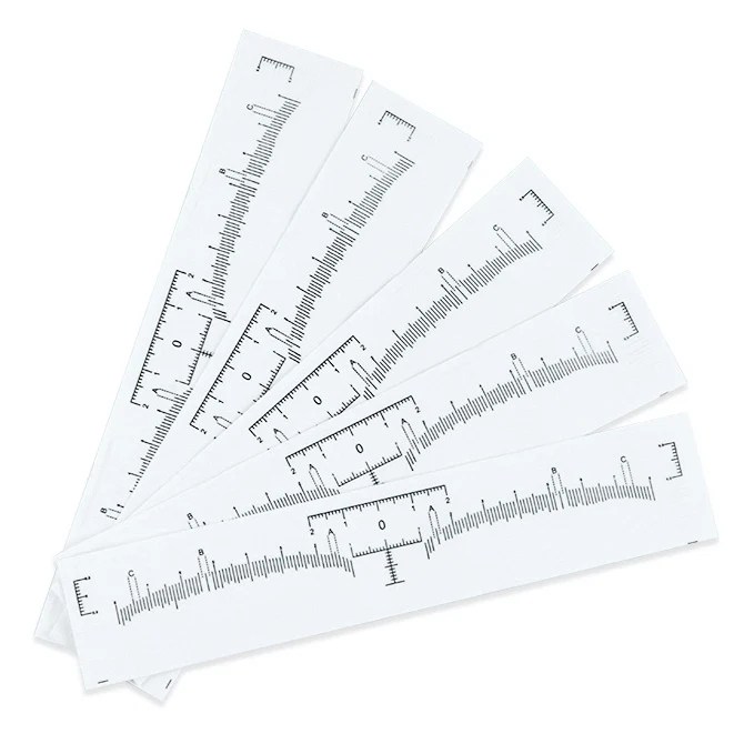 Brow Measuring Ruler Sticker Aurora Online Store