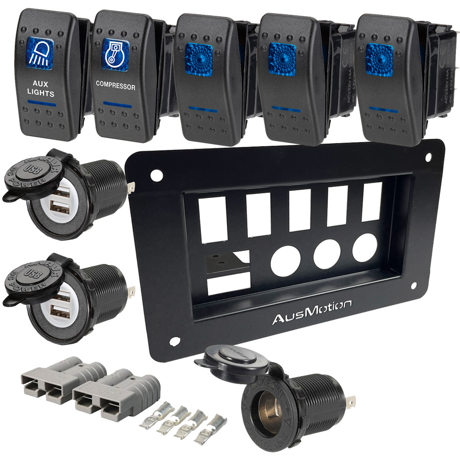 Switch and accessory panel bundle for Next-Gen Ford Ranger and Amarok