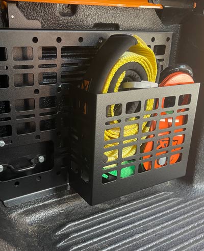 Molle Panel storage bin