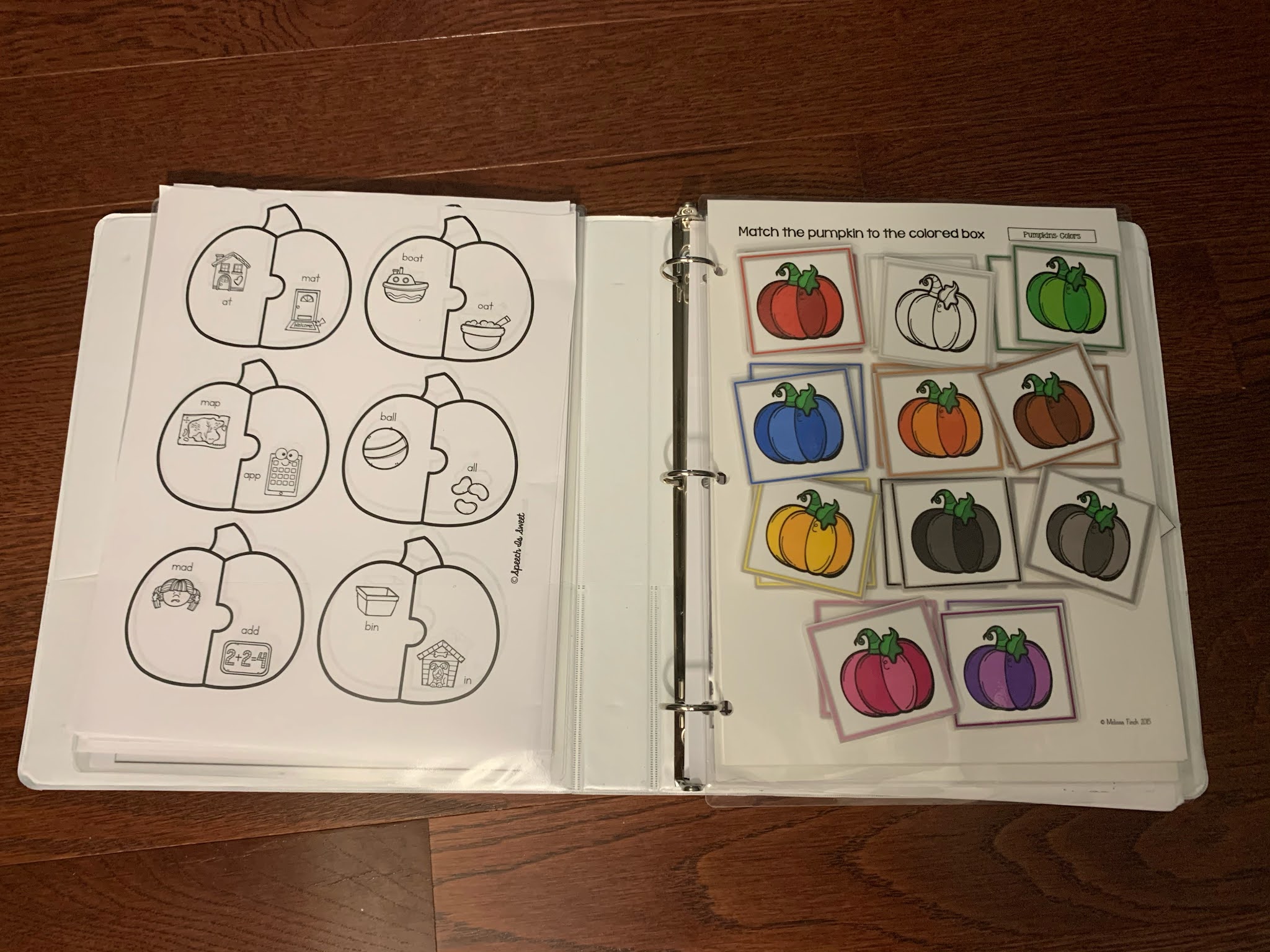 Therapy Themes: October (Pumpkins, Fall, Halloween) - Ausome Speech