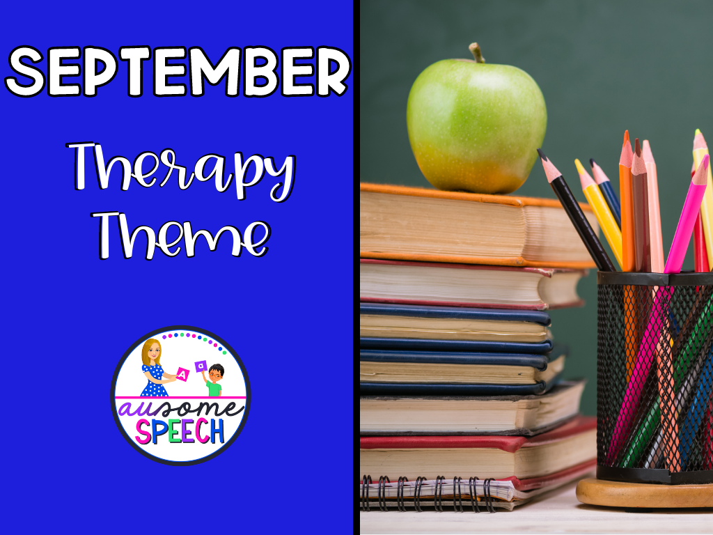 Therapy Theme: Apple Picking (September) - Ausome Speech