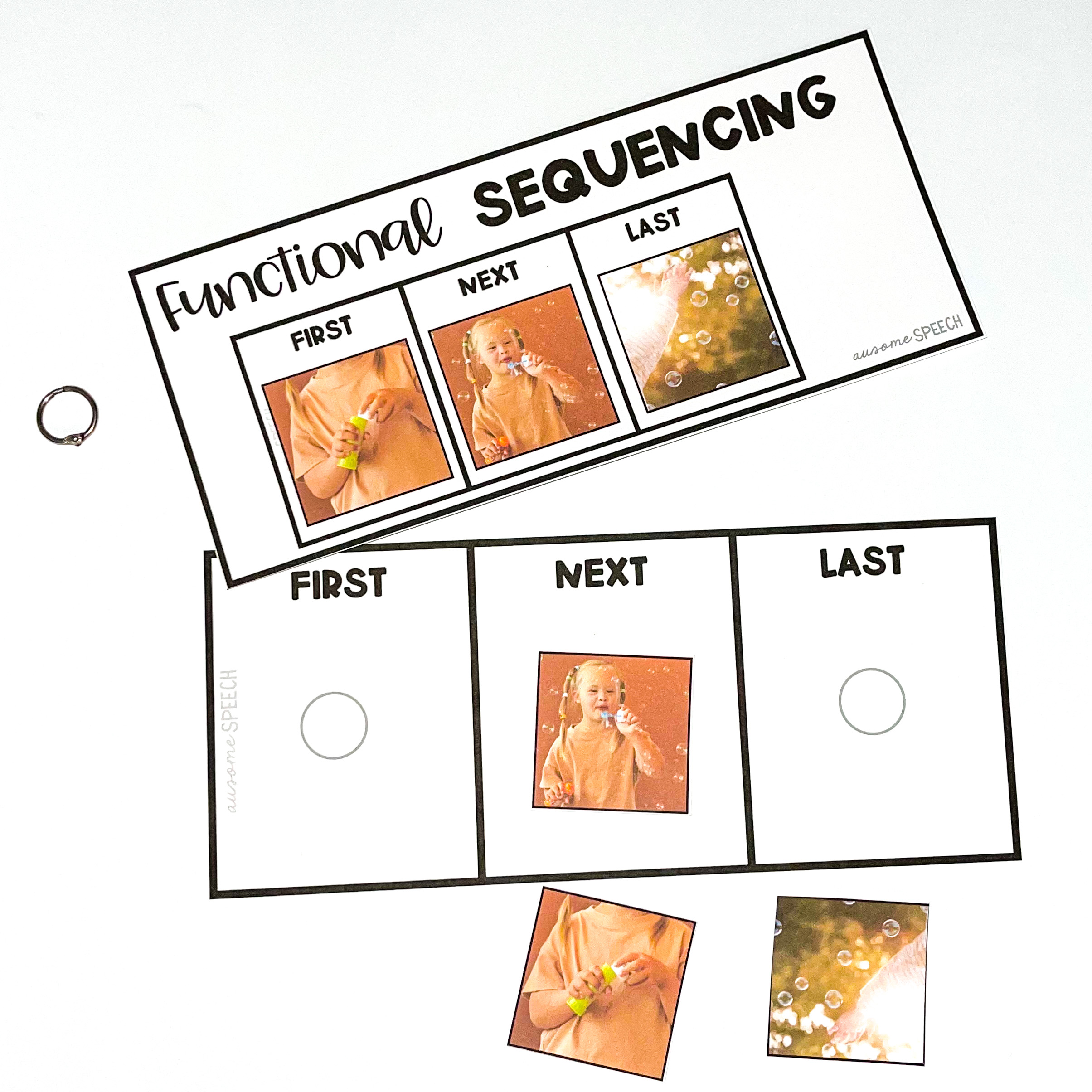 Life Skills Printable Task Box Sequencing (2, 3, 4, Steps) - Ausome Speech