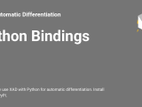 Python Bindings Xad Automatic Differentiation