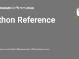 Python Reference Xad Automatic Differentiation