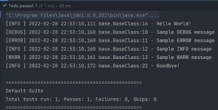 How to use Log4j in Selenium WebDriver | automateNow