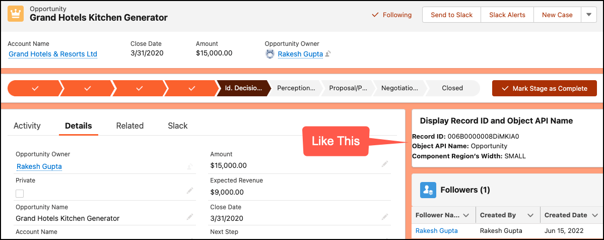 Get Record Id And Object Api Name In Lightning Web Component Automation Champion