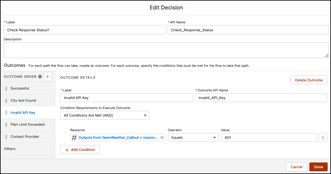 Integrate Salesforce with OpenWeatherMap Using Salesforce Flow - Automation Champion